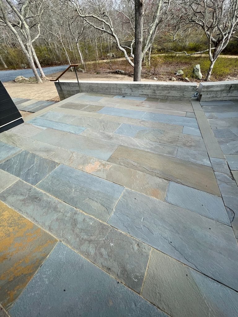 Full Color Bluestone - Natural Cleft Plank Pavers | Stone Curators