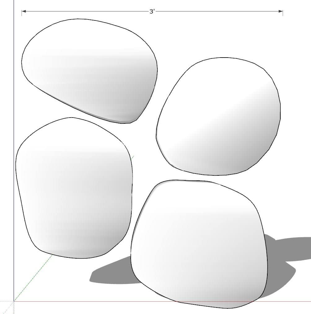 Natural Stone CAD Design Pattern: VR01 - Stone Curators