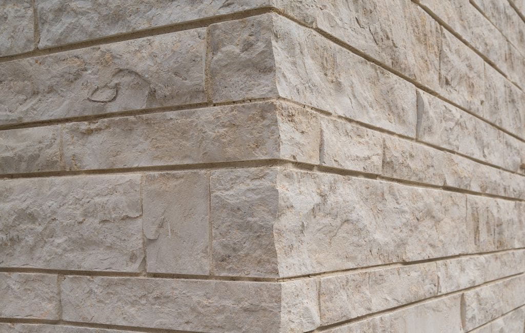 cleft face limestone