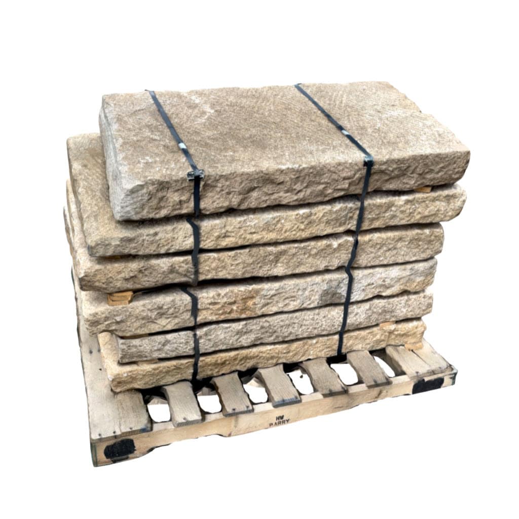 Reclaimed Rustic Golden Granite Planks 4x2' Planks | Stone Curators