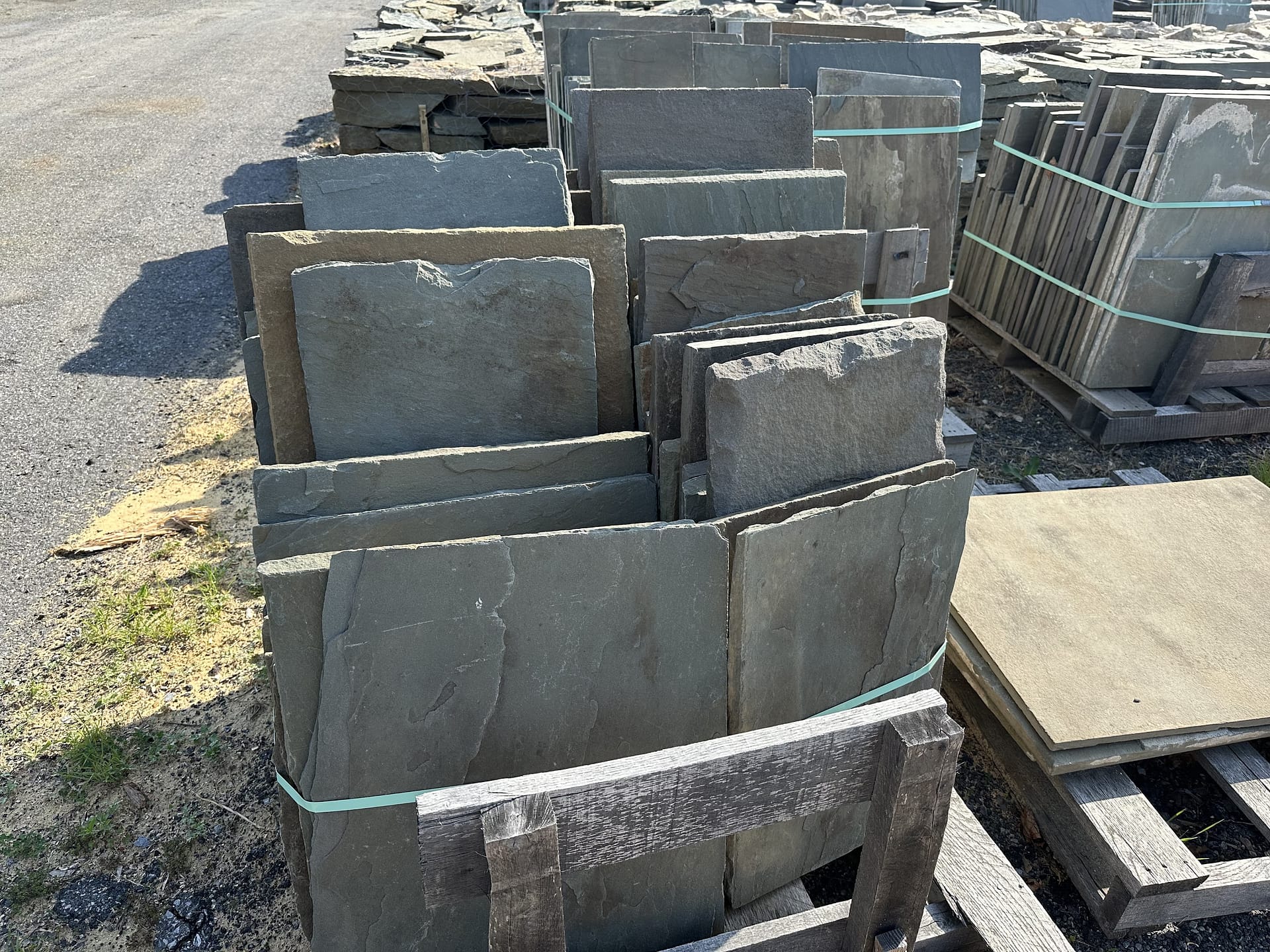 Reclaimed Bluestone Hand Cut Pavers | Stone Curators