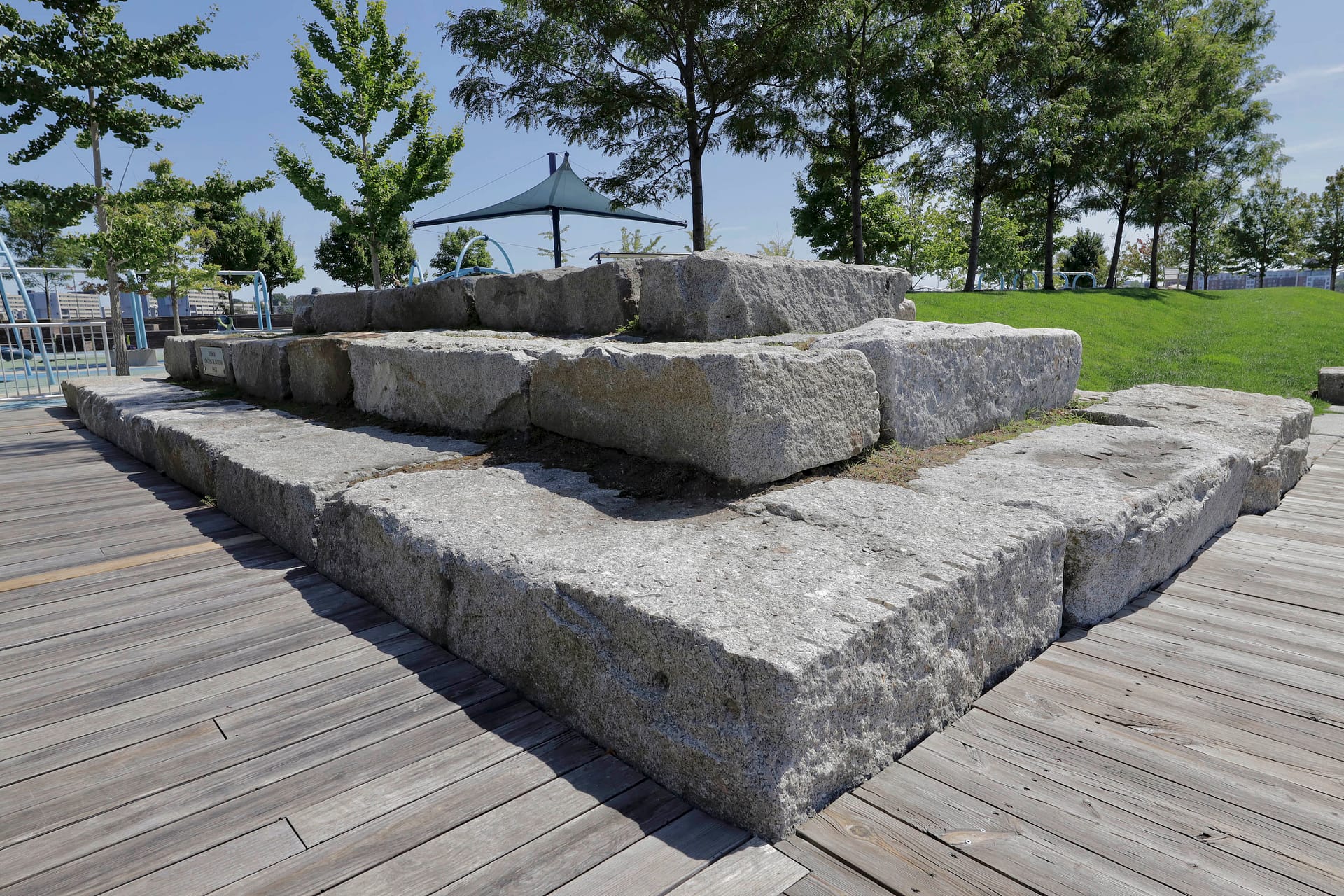 Reclaimed Granite Bridge Blocks - Benches & Seating | Stone Curators