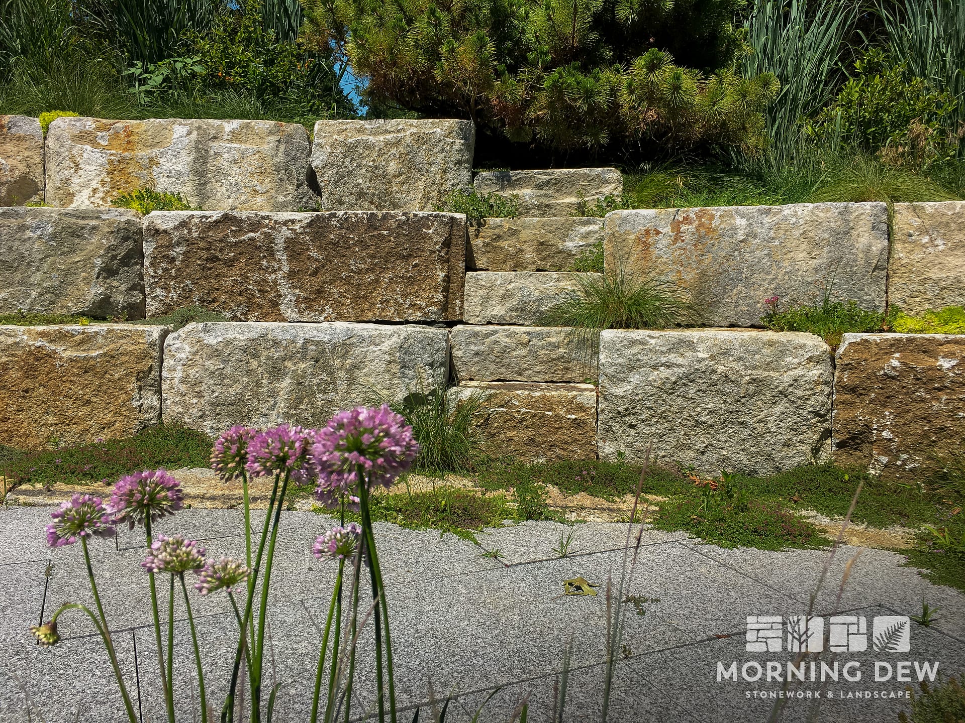 Reclaimed Granite Bridge Blocks - Benches & Seating | Stone Curators