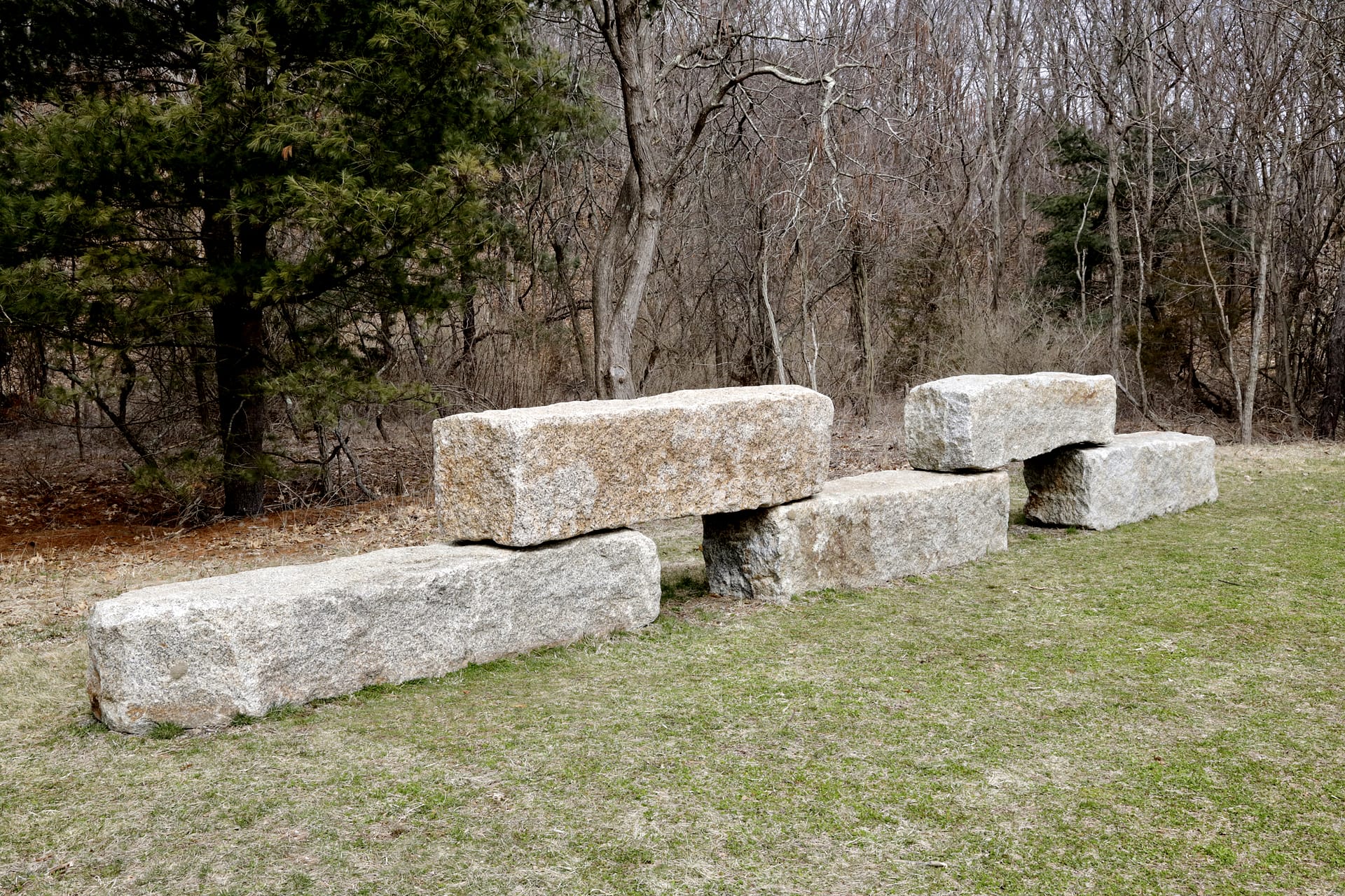 Reclaimed Granite Bridge Blocks - Benches & Seating | Stone Curators