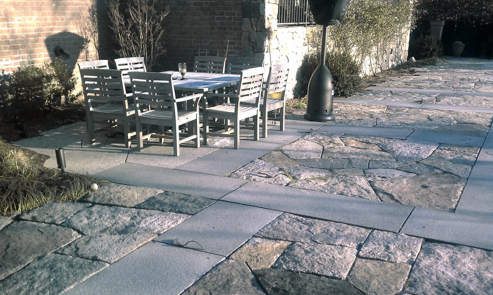 Reclaimed Granite Skin Pavers | Stone Curators