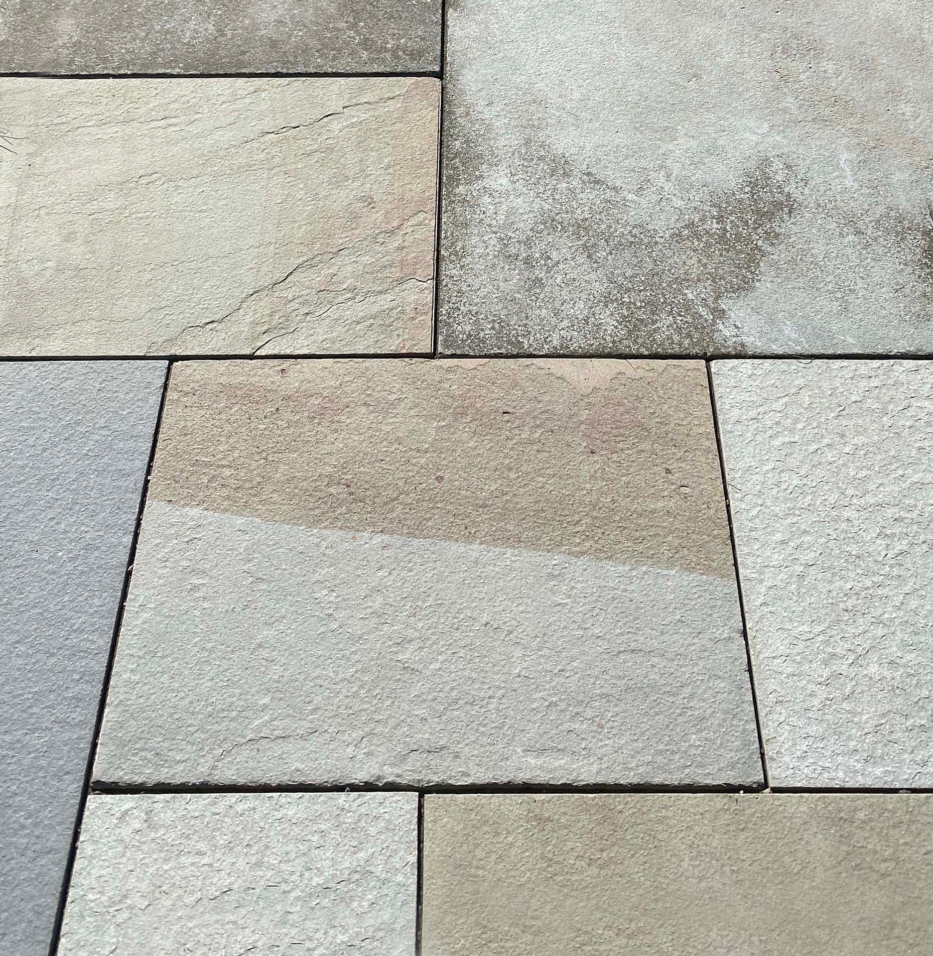 Full Color Bluestone - Flamed Pavers | Stone Curators