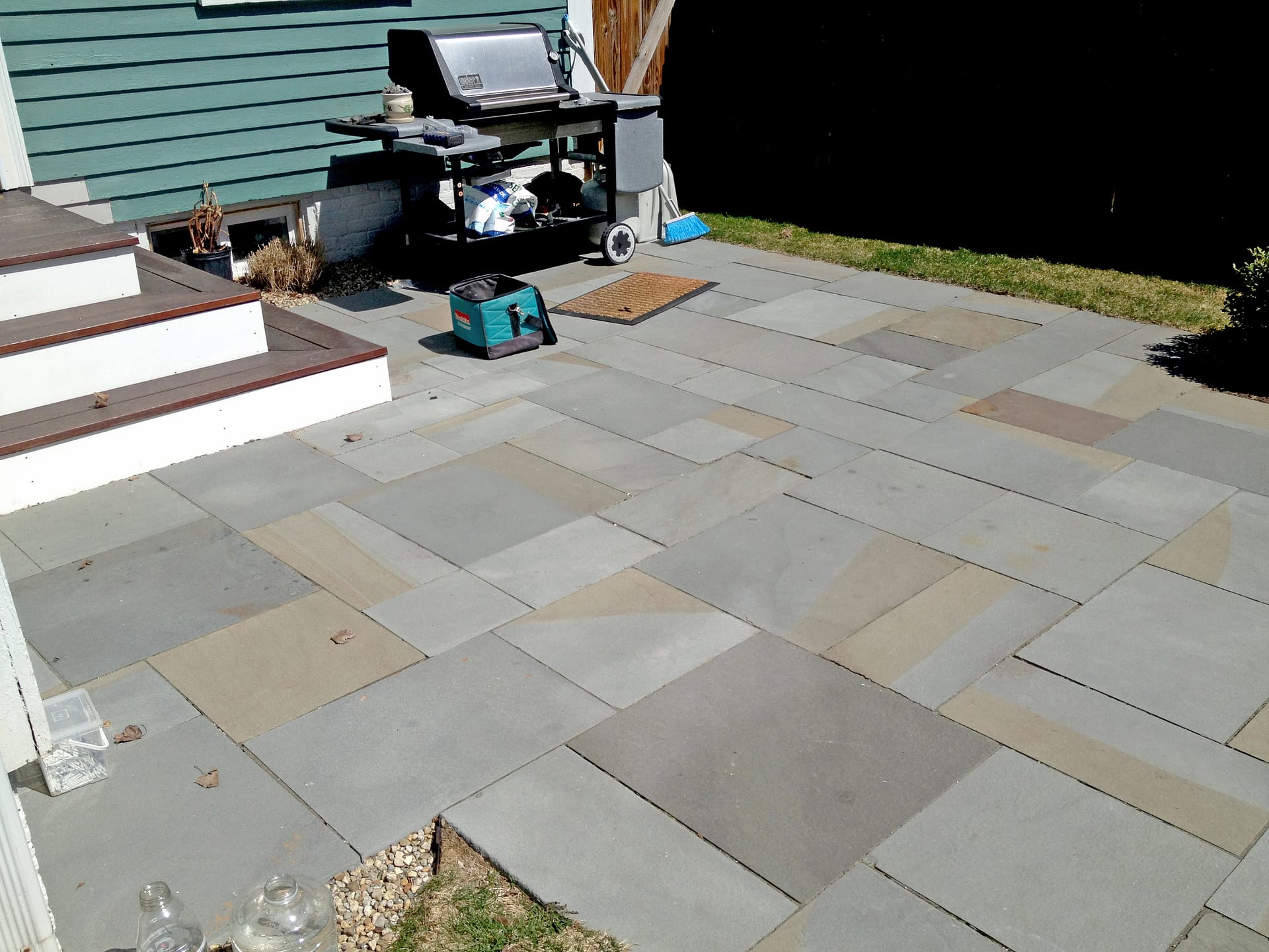 Full Color Bluestone - Flamed Pavers | Stone Curators