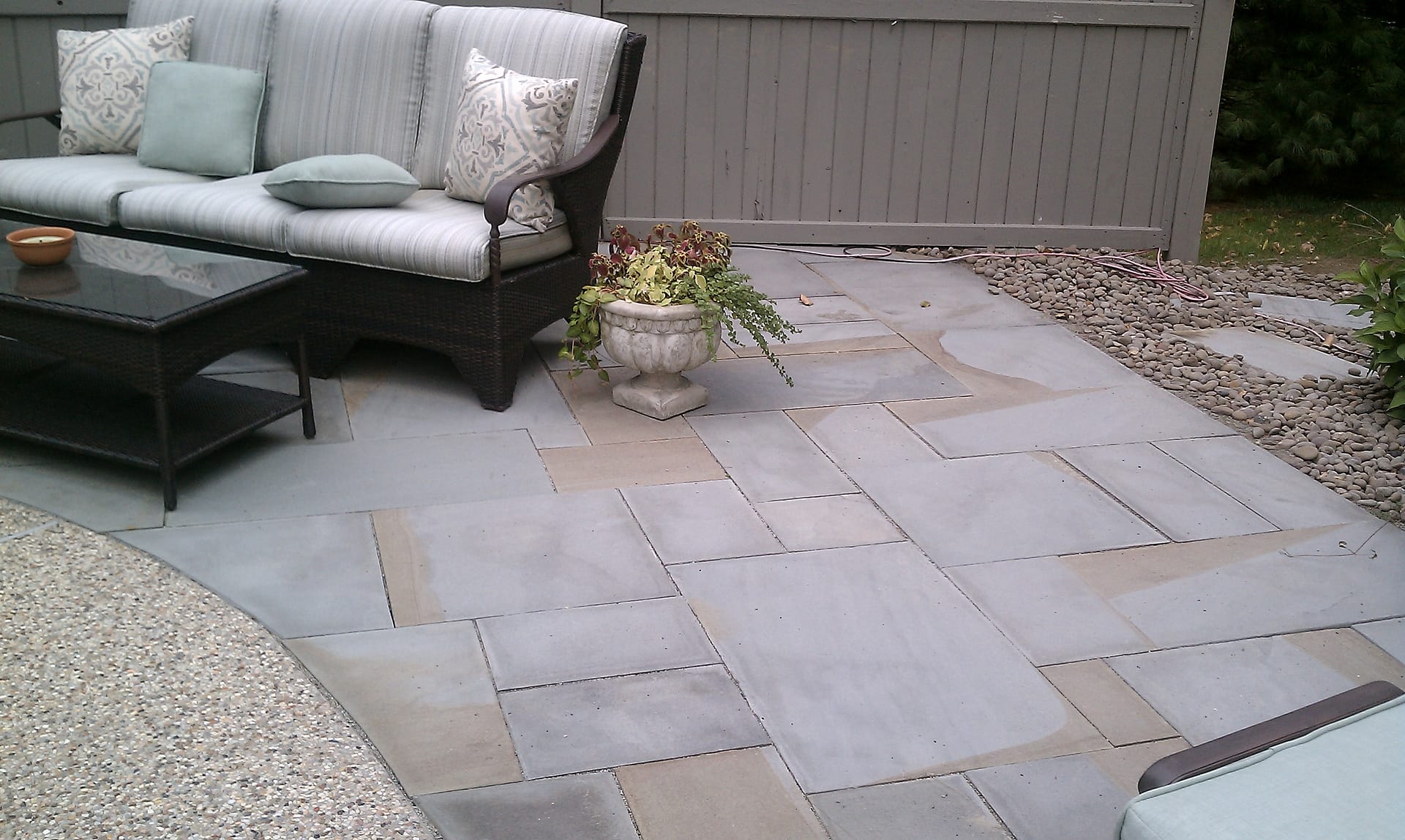Full Color Bluestone - Flamed Pavers | Stone Curators