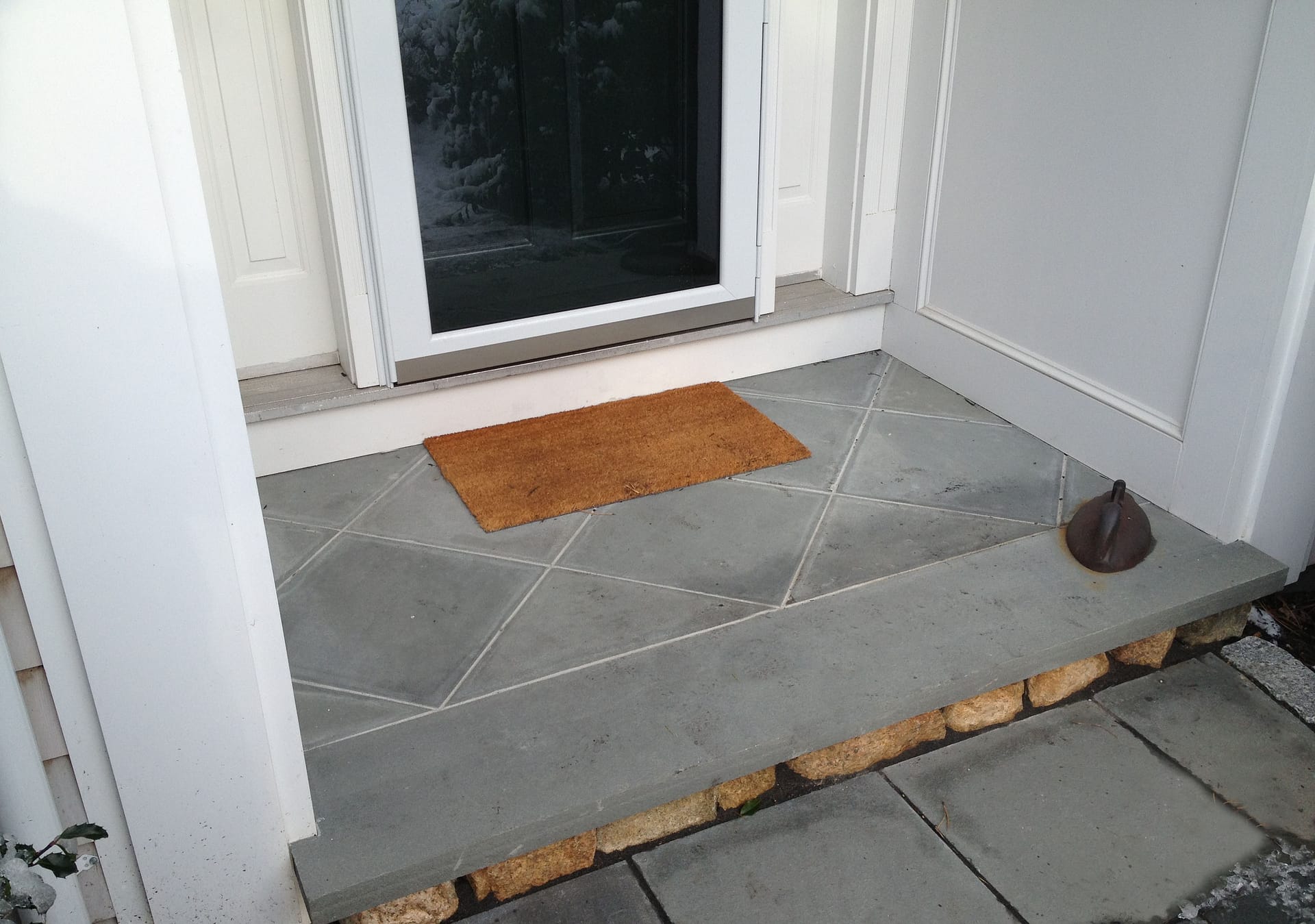Blue/Gray Bluestone - Flamed Treads | Stone Curators