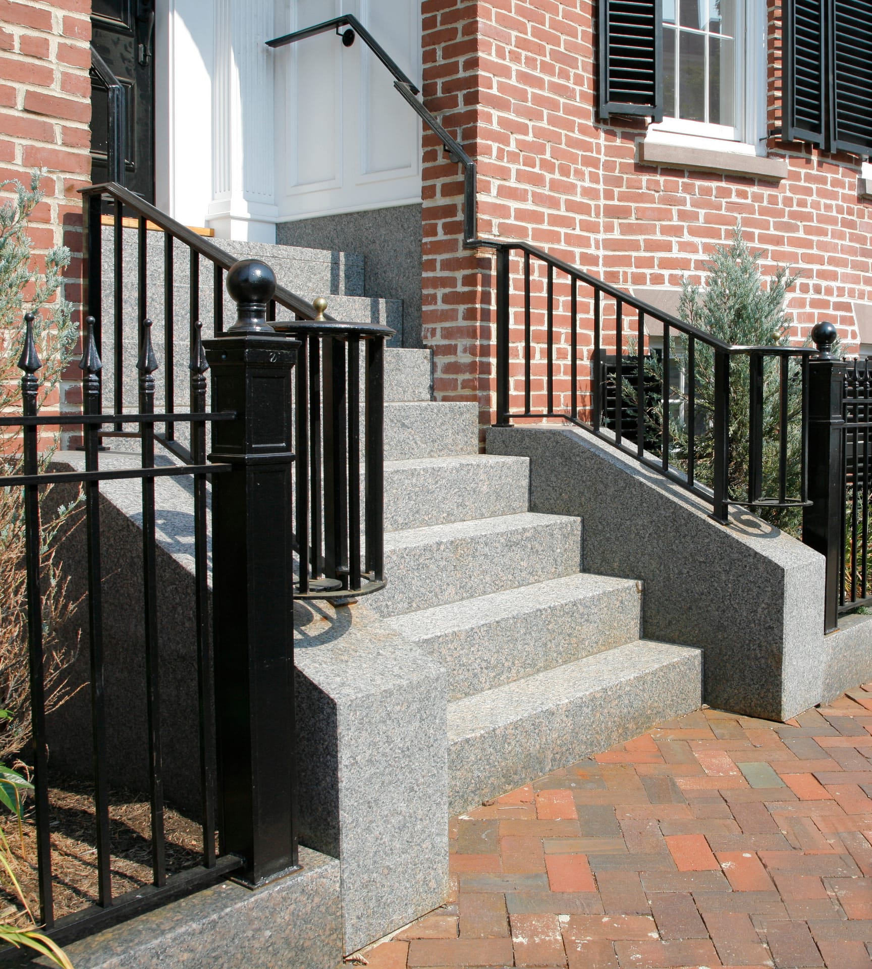 Caledonia Granite - Monolithic Steps | Stone Curators