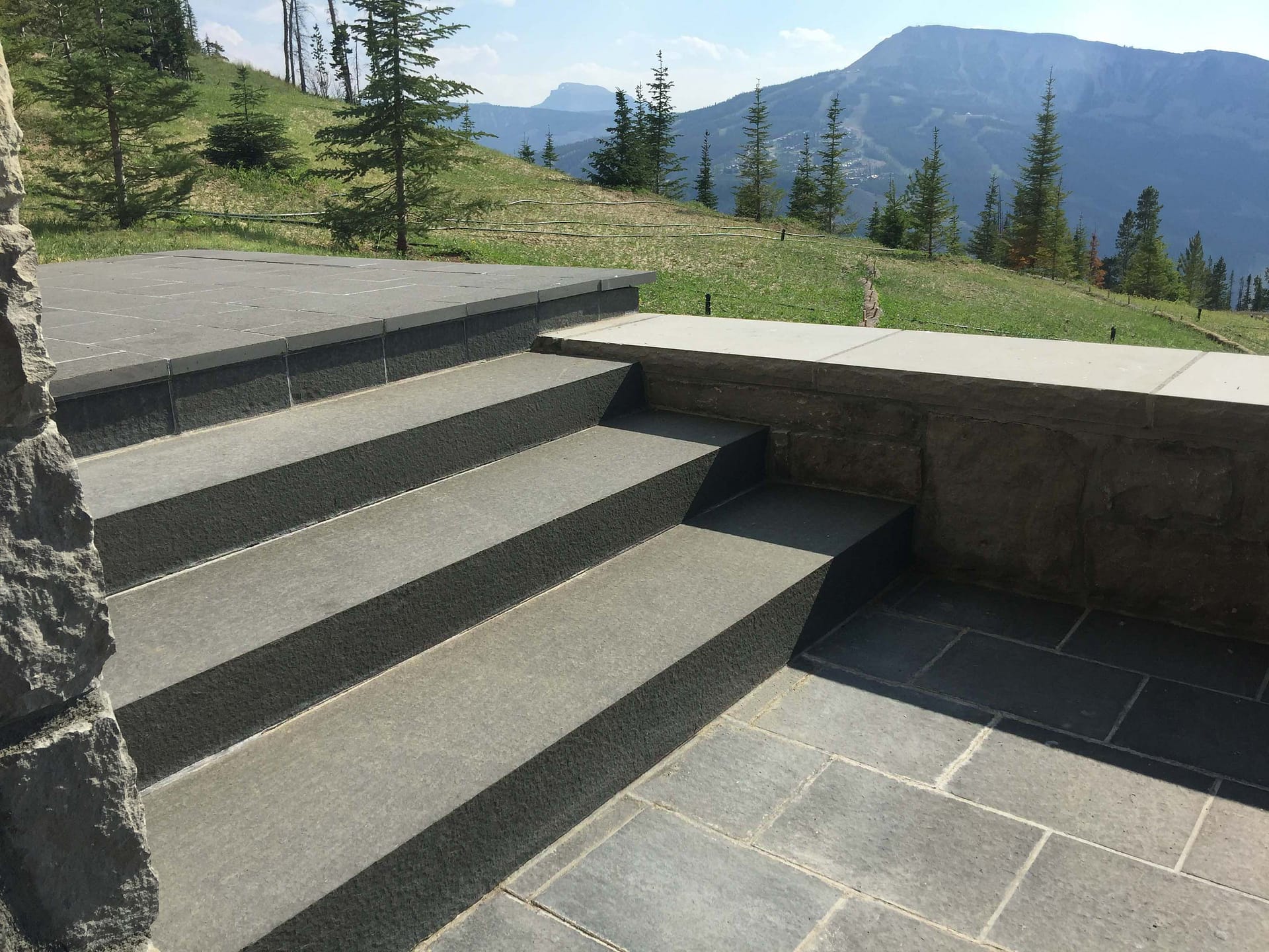 Nordic Black Basalt - Monolithic Steps | Stone Curators