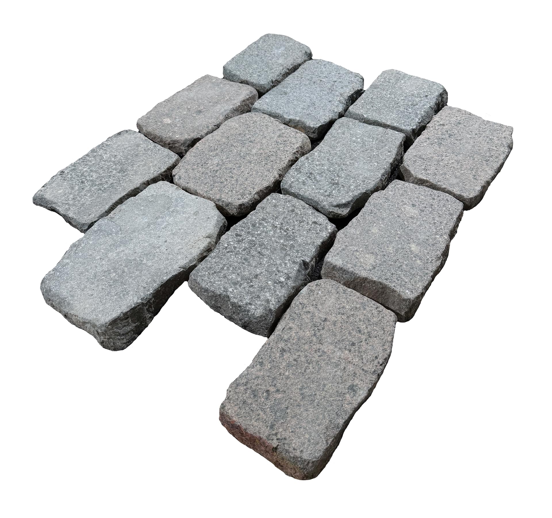 Reclaimed European Porphyry Cobblestones - Rectangle - Flat Surface ...