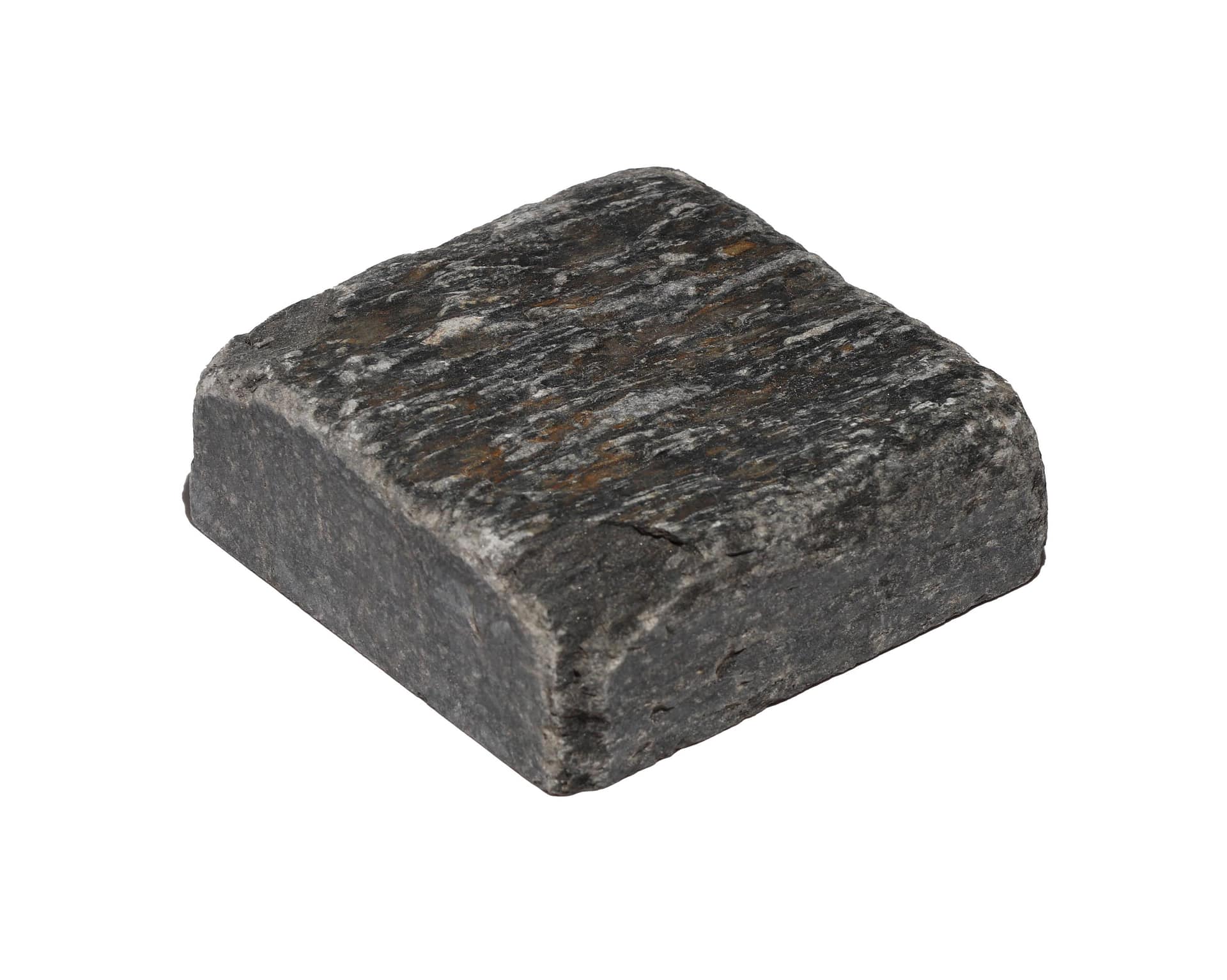 Black Schist Cobblestone - Squares | Stone Curators