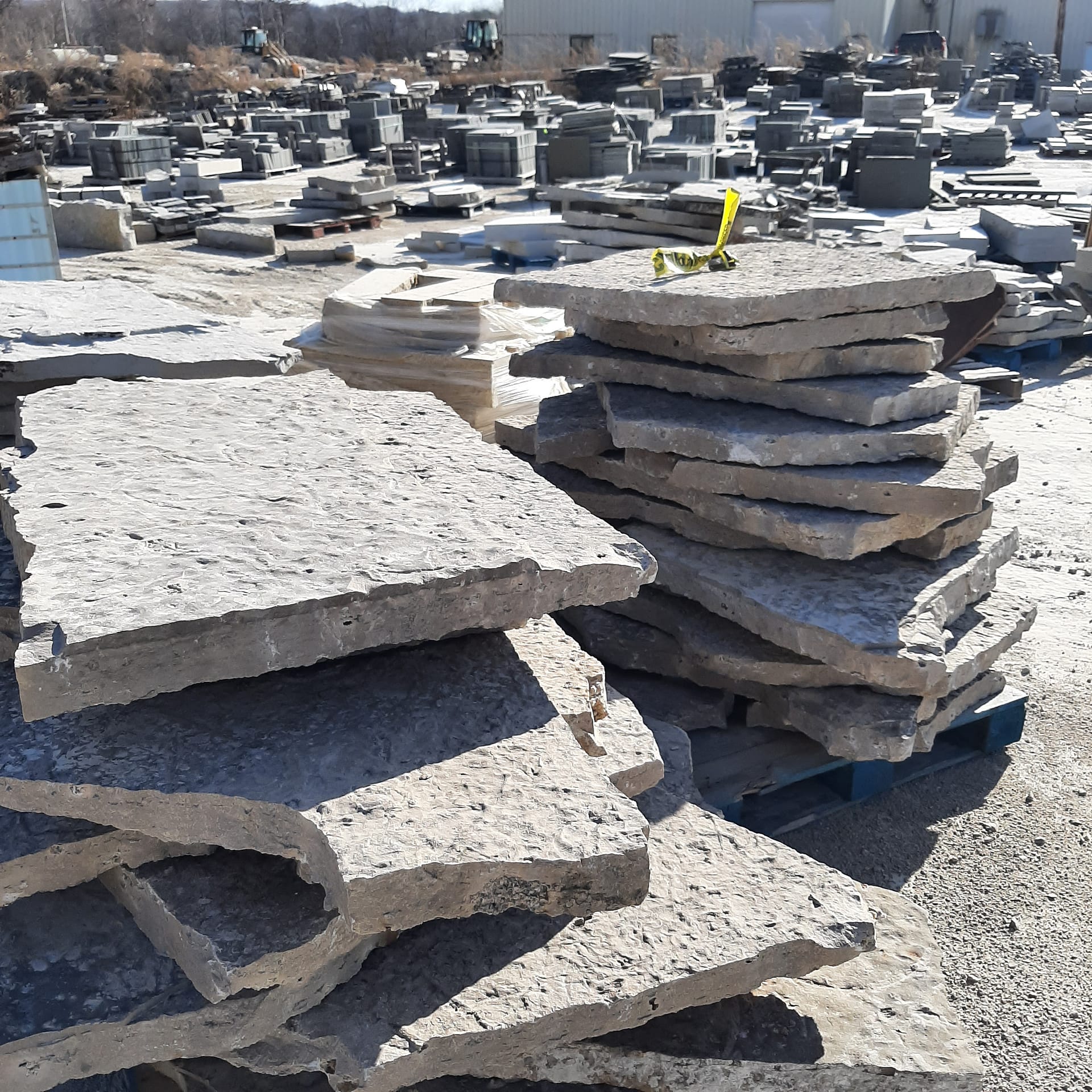 Madison Limestone - Natural Surface Irregular Pavers | Stone Curators