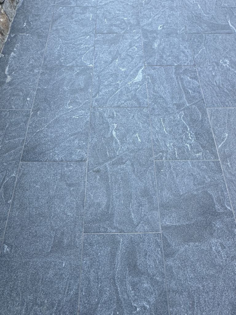 Jet Mist Granite - Pavers | Stone Curators