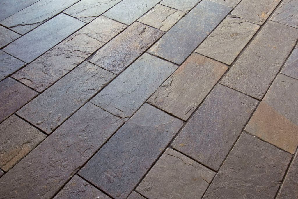 Full Color Bluestone - Natural Cleft Interior Flooring | Stone Curators