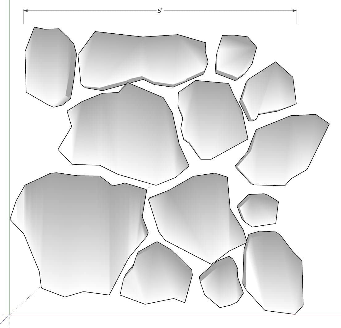 Natural Stone CAD Design Pattern: PI01 - Stone Curators