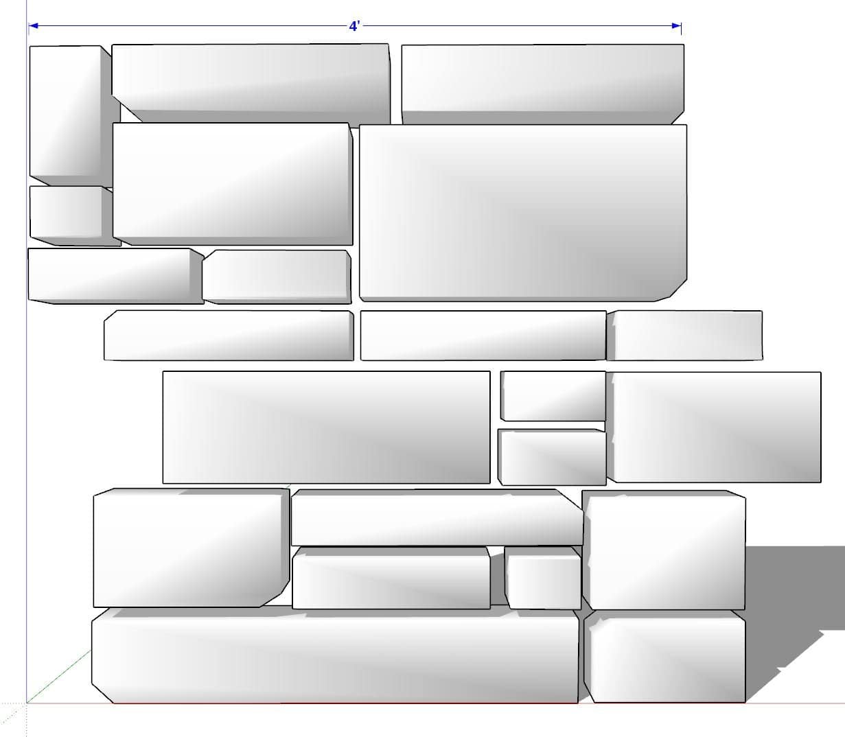 Natural Stone CAD Design Pattern: VD02 - Stone Curators
